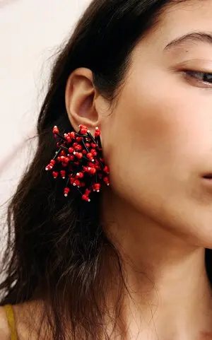 ALEMAIS Ona Tassel Statement Earrings