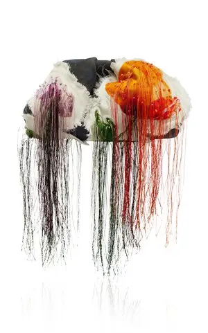 ALEMAIS Sophie Silk Clam Clutch - Multi
