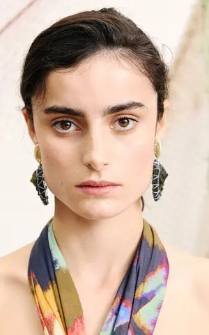 ALEMAIS Ona Macrame Shell Drop Earrings