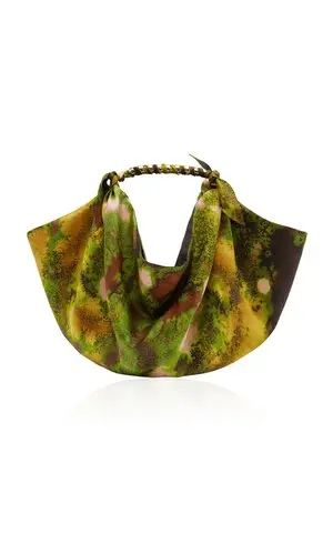 ALEMAIS Patricio Silk Scarf Bag - Multi