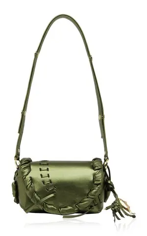 ALEMAIS Mini Calf Curve Bag - Olive