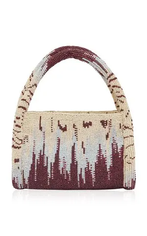 ALEMAIS Alba Beaded Barrel Bag - Multi