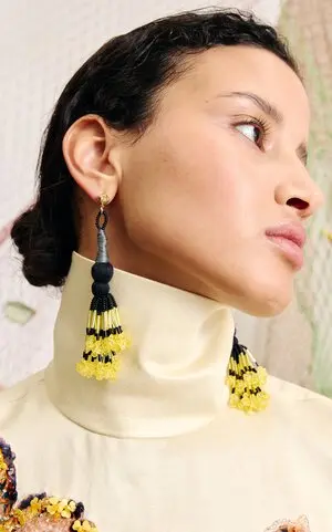 ALEMAIS Tassel Drop Earrings