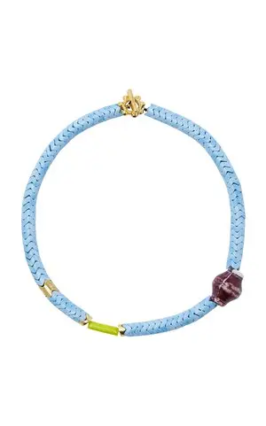 ALEMAIS Ona Snake Stone Necklace - Multi