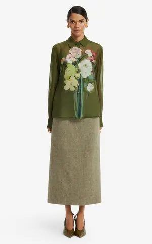 LEO LIN Cassia Shirt Reverie Print