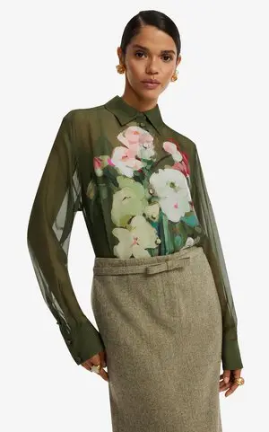 LEO LIN Cassia Shirt Reverie Print