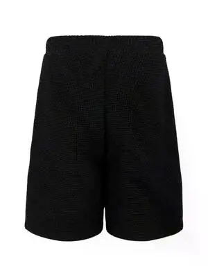Emporio Armani Embossed Drawstring Shorts
