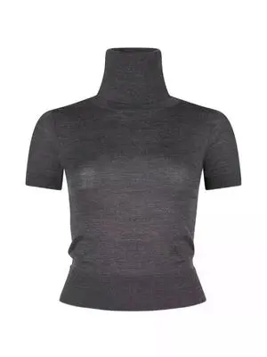 Dsquared2 Upside Down Short Sleeve Turtleneck Pullover