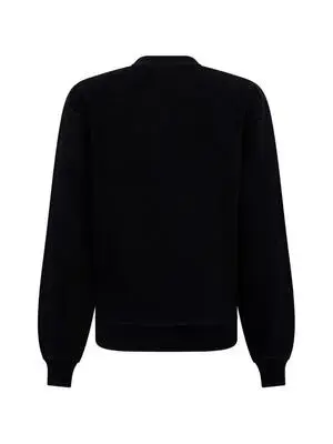 Dsquared2 Upside Down Logo Cotton Fleece Sweatshirt
