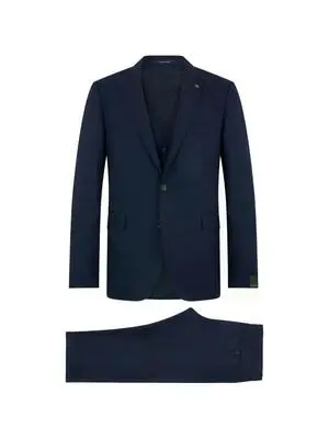 Tagliatore Three-piece Suit - Blue