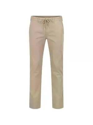 BRIGLIA 1949 Beige Drawstring Trousers - Neutrals