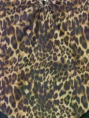 NILI LOTAN Leopard-print One-piece Swimsuit - Neutrals