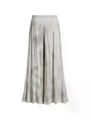 LA HAINE INSIDE US Tie-dye Drawstring Palazzo Pants
