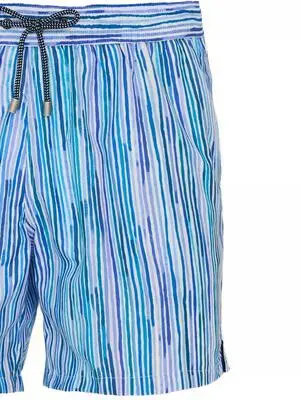 PATRICK ASSARAF Striped Swim Shorts