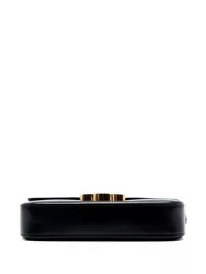 Celine Shiny Calfskin Triomphe Claude Shoulder Bag