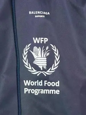 Balenciaga Wfp Oversized Hooded Jacket