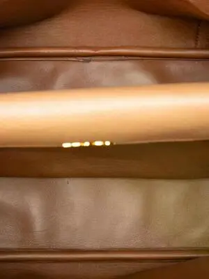 Prada Medium Canvas And Saffiano Cuir Double Satchel