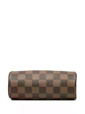 LOUIS VUITTON Damier Ebene Papillon Pochette Handbag