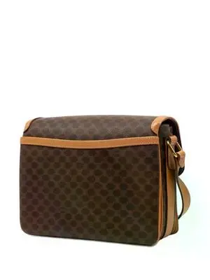 Celine Macadam Coated Canvas Crossbody Bag