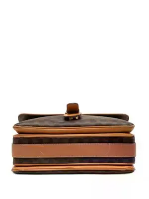 Celine Macadam Coated Canvas Crossbody Bag