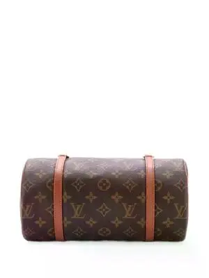 LOUIS VUITTON Papillon 26 Monogram Satchel - Brown