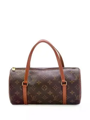 LOUIS VUITTON Papillon 26 Monogram Satchel - Brown