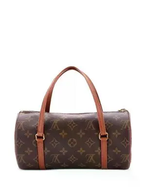 LOUIS VUITTON Papillon 26 Monogram Satchel - Brown