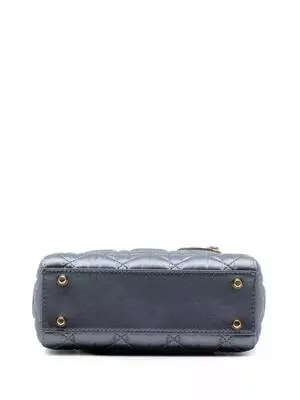 Dior Mini Lady Satchel - Grey