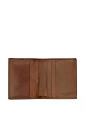 THE BRIDGE Story Logo-embossed Leather Cardholder