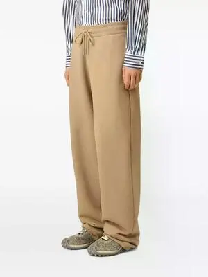AMI Paris Cotton Track Pants With De Coeur