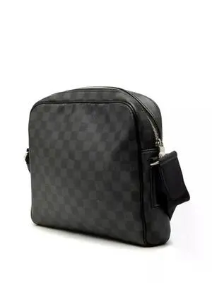 LOUIS VUITTON Damier Graphite Dayon Reporter Mm Bag