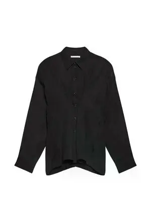 Helmut Lang Cinched Long-sleeve Shirt
