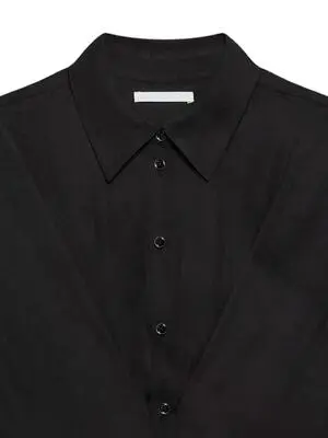 Helmut Lang Cinched Long-sleeve Shirt