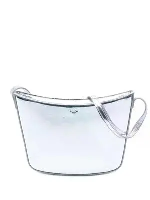 Celine Medium Croque Shoulder Bag - Silver