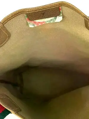 Gucci Gg Supreme Web Tote Bag