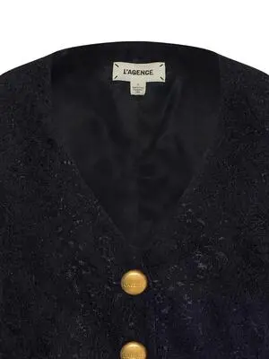 L'Agence Kino Lace Waistcoat