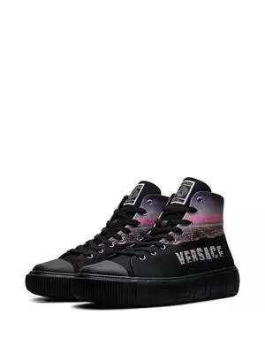 Versace Greca High-top Sneakers