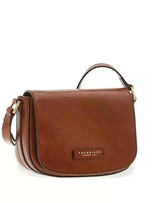 THE BRIDGE Leather Shoulder Bag - Brown