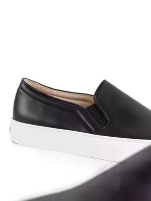 BRIGHTWAY Slip-on Smooth Grain Leather Sneakers