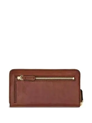 THE BRIDGE Logo-print Zip-around Wallet