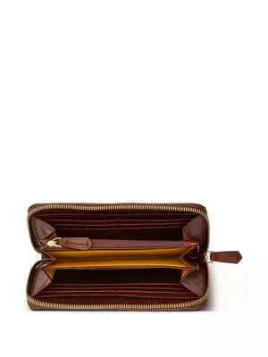 THE BRIDGE Logo-print Zip-around Wallet