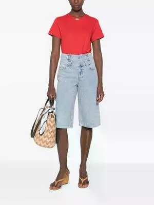 Stine Goya High-waisted Panelled Shorts