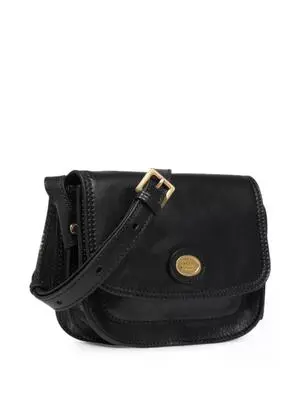 THE BRIDGE Logo-plaque Leather Cross Body Bag
