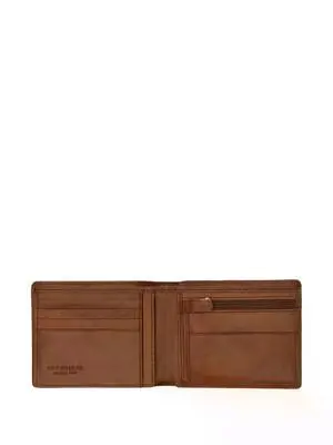 THE BRIDGE Story Uomo Logo-debossed Leather Wallet