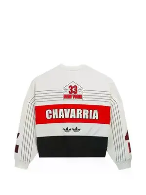 Adidas X Willy Chavarria Ny Graphic-print Embroidered Sweatshirt