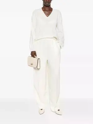 Fabiana Filippi Elasticated Waistband Trousers - Neutrals