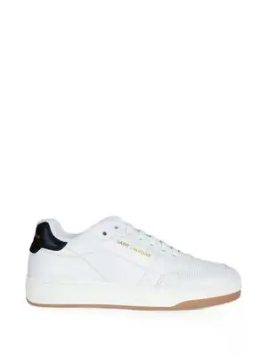 Saint Laurent Sl/61 Logo-print Low-top Sneakers - White