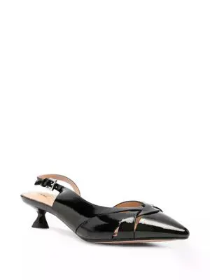 KEYS Crossover Strap Slingback Pumps