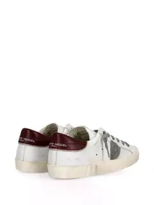 Philippe Model Prsx Low Leather Sneakers
