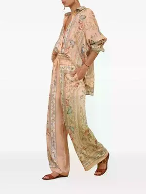 Zimmermann Silk Floral-print Shirt